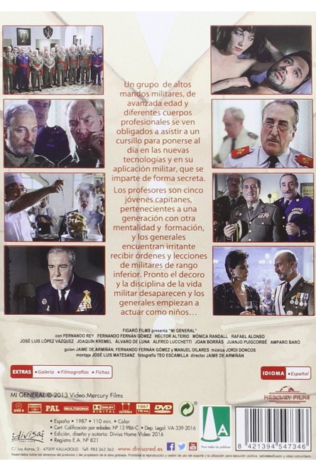 Mi General [DVD] (1987)