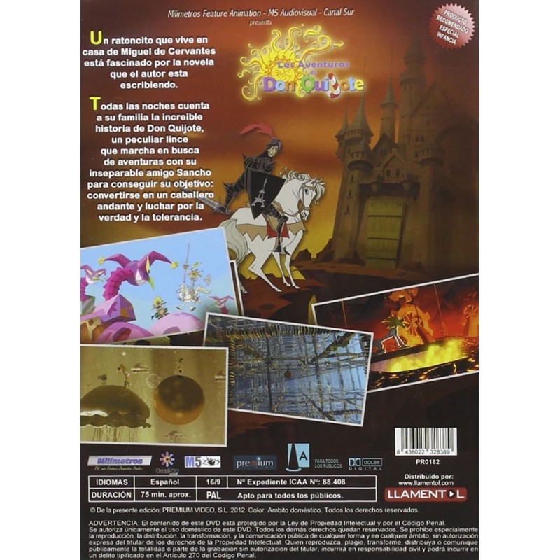 Las Aventuras De Don Quijote (Ed. Especial 400 aniversario) [DVD] (2010)