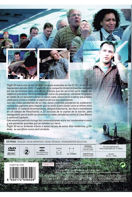 FLIGHT 93 DVD