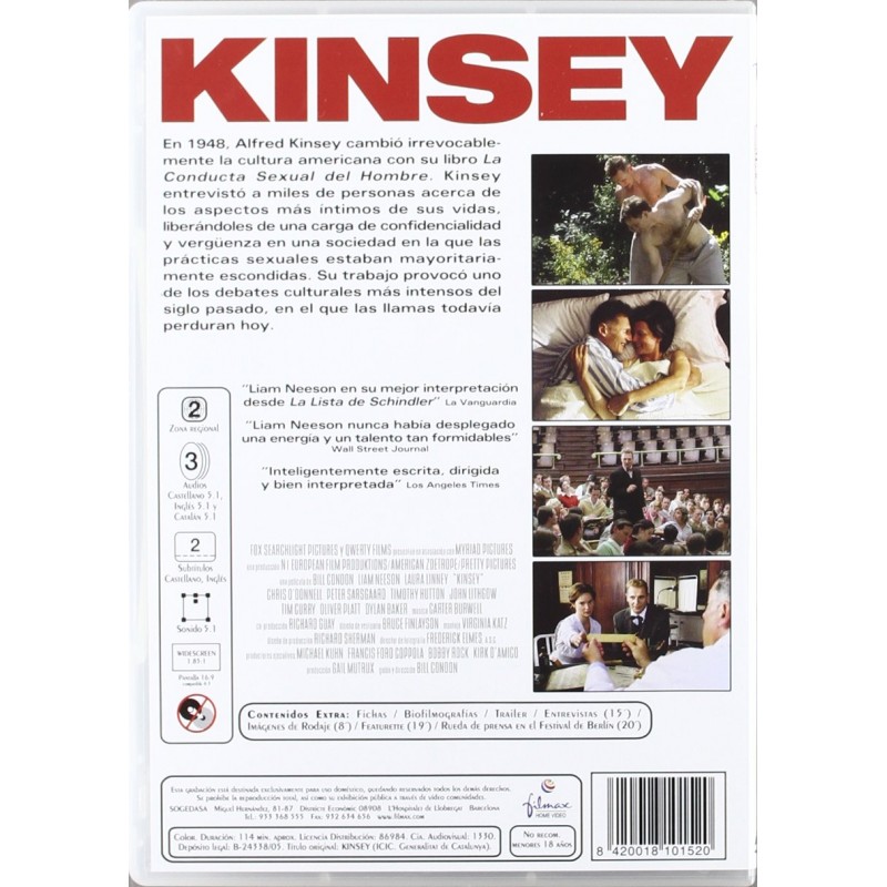 Kinsey [DVD]
