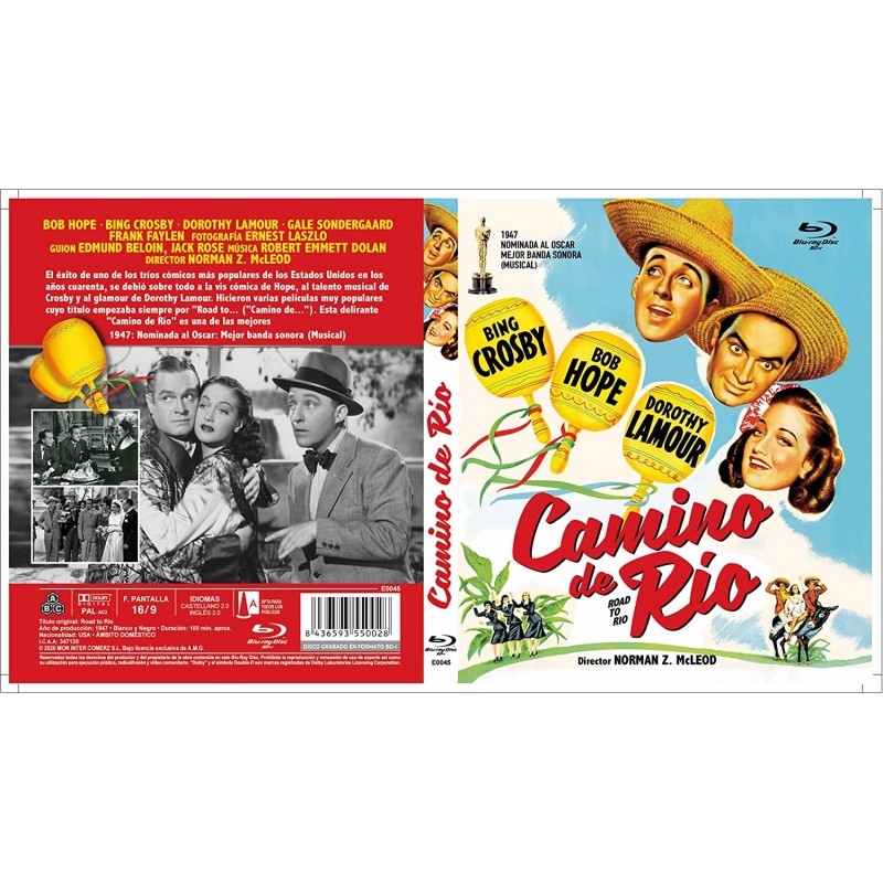 Camino de Río (Road to Río) [BD-R] [Blu-ray]