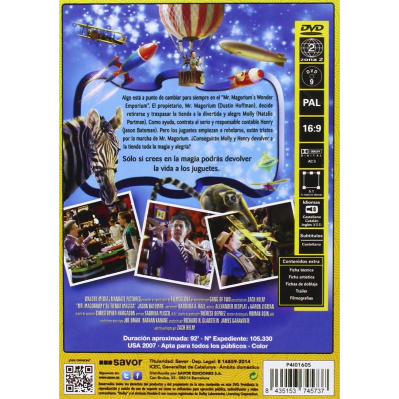 Mr Magoriums Wonder Emporium [dvd]