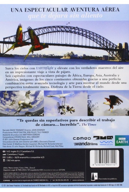 Earthflight: la Tierra desde el Cielo (Serie completa) [DVD] (2011 ...