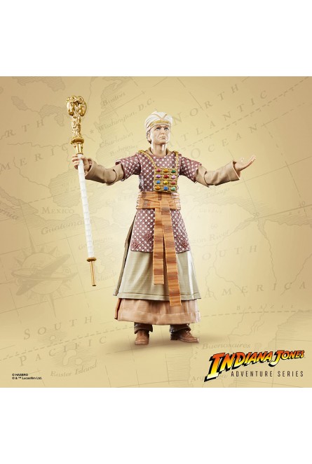 Figura Rene Belloq Ceremonial Indiana Jones Articulada 15 cms