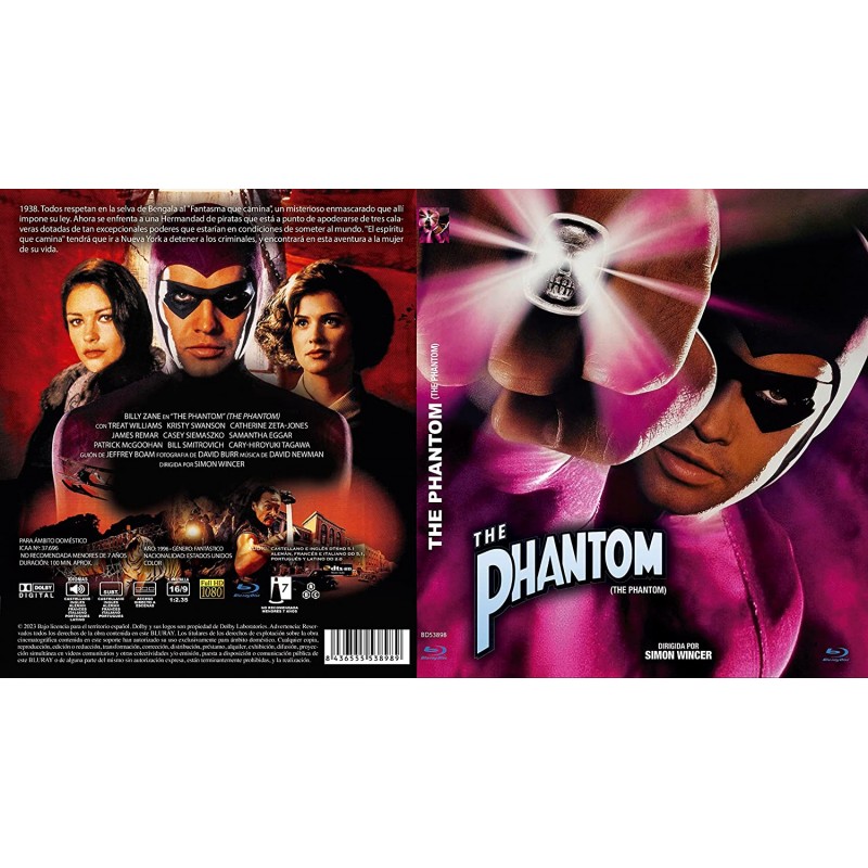 The Phantom BLU-RAY 1996 The Phantom