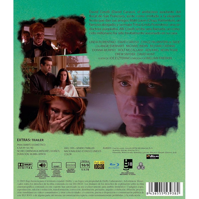 Jade BLU-RAY 1995 Jade