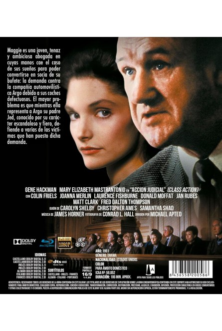 Acción Judicial [Blu-ray] (1991) Class Action
